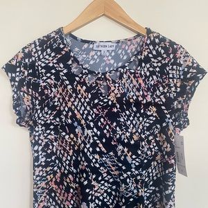 Southern Lady | Dresses | Nwt Southern Lady Short Sleeve Black Summer ...